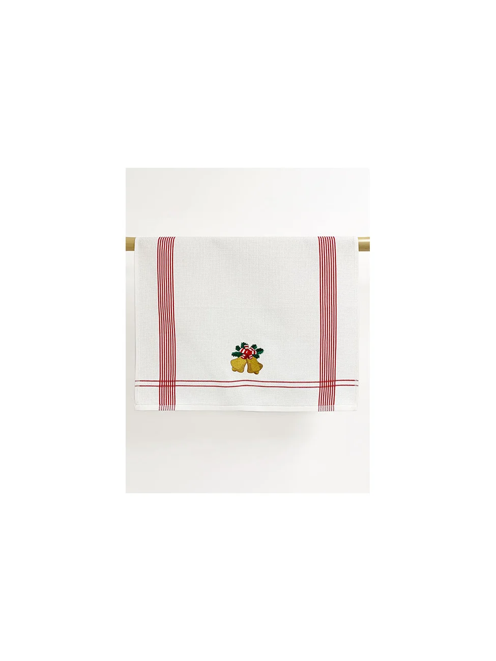 Conj de 4 Panos de Favo Bordados 50x70cm