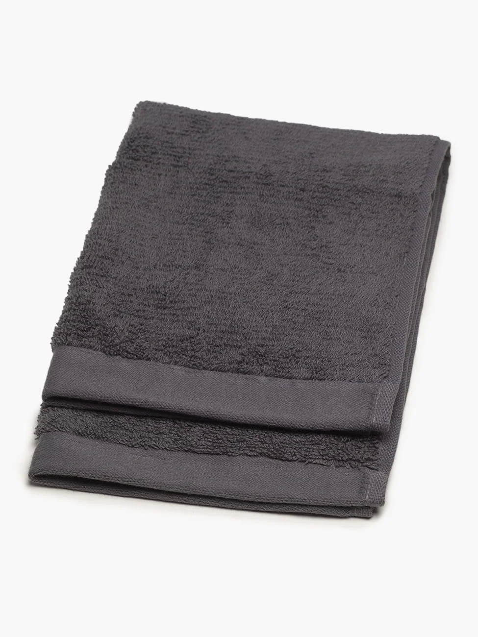Hand towel dark grey